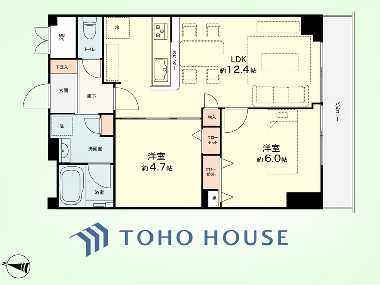トーカンマンション山手の中古マンション物件情報｜神奈川県 横浜市中区 石川町駅【ミノリノ】（物件ID: z_8d95053d8b6b7a305c05cc814070cfad）