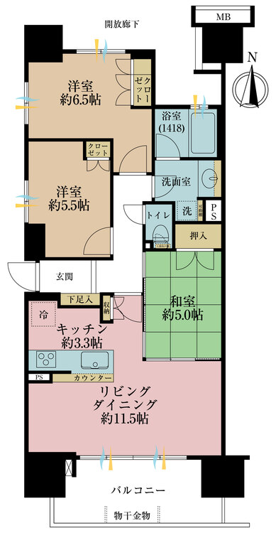 ヴェレーナ王子の中古マンション物件情報｜東京都 北区 王子神谷駅【ミノリノ】（物件ID: z_e5f4fdde9d8e0c77c40bbf47967ea68b）